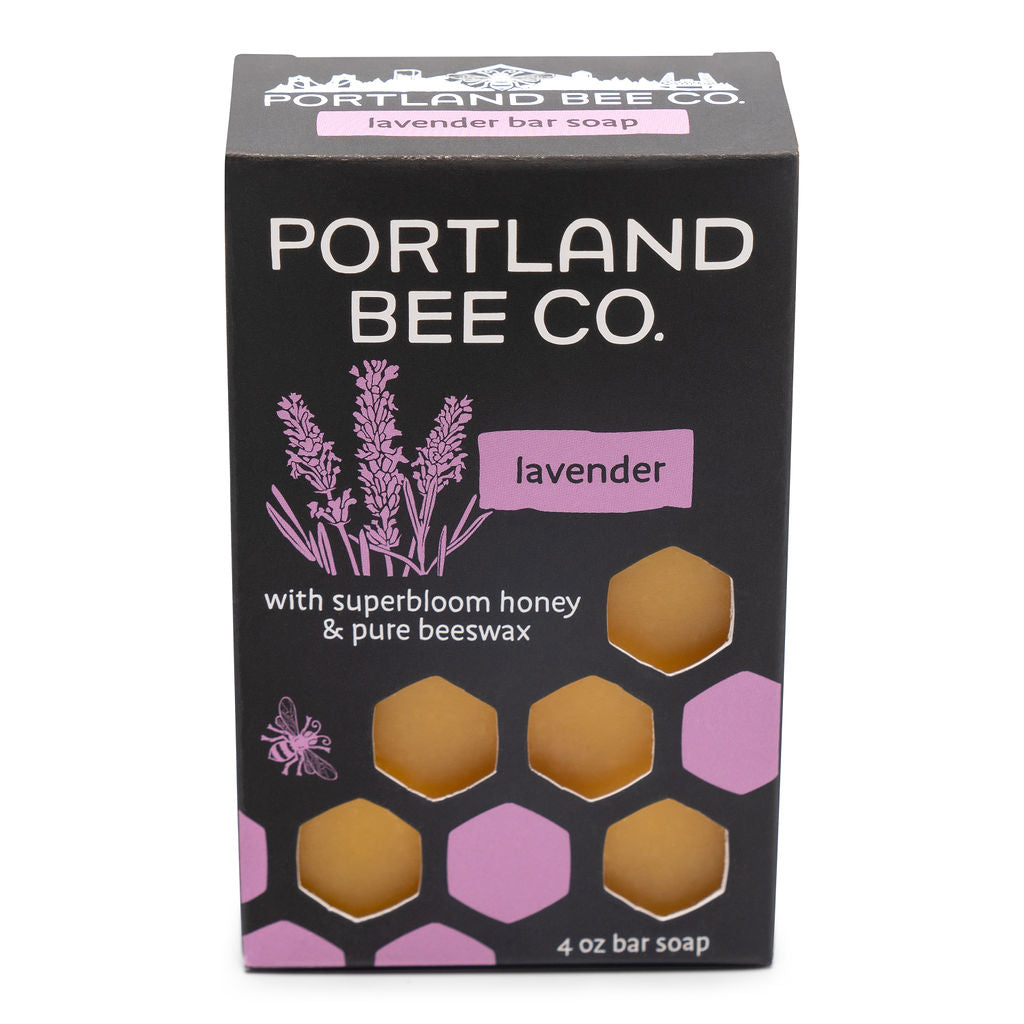 Beeswax and Honey Soap Bar - Lavender – Portland Bee Balm
