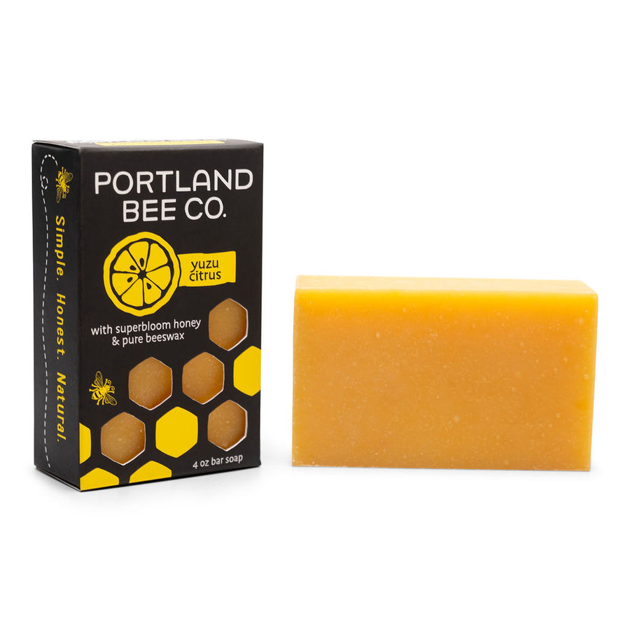 Beeswax and Honey Soap Bar - Yuzu Citrus – Portland Bee Balm