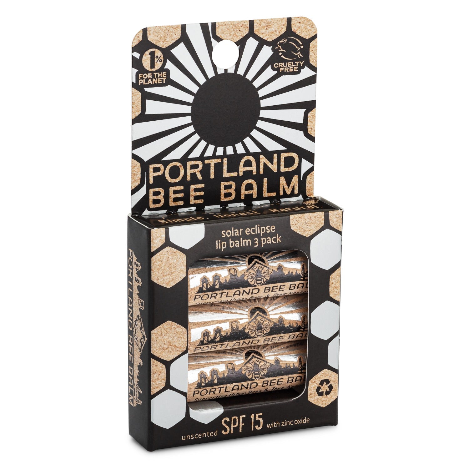Solar Eclipse Balm (SPF 15) - 3-pack – Portland Bee Balm