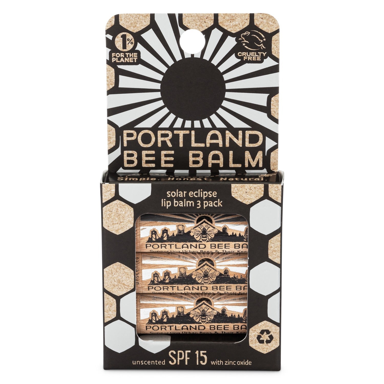 Solar Eclipse Balm (SPF 15) - 3-pack – Portland Bee Balm