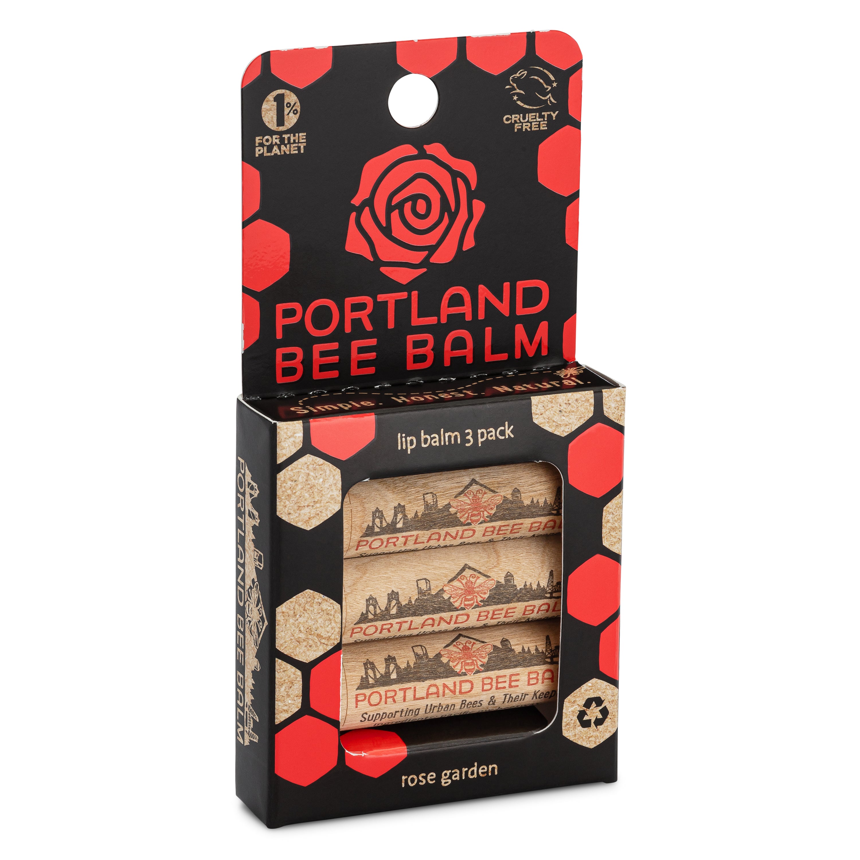 Rose Garden 3-Pack – Portland Bee Balm